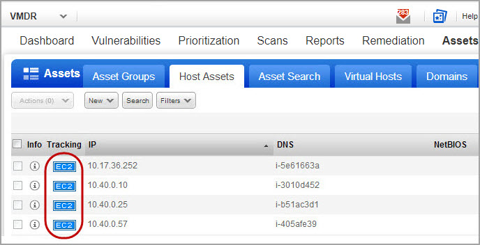 Support for EC2 Scanning